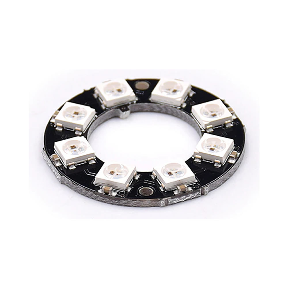 8 Bit NeoPixel Halka Ring WS2812B 5050 Rgb Led Modül 8’li 5050 ...