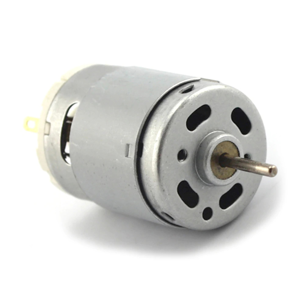 RS380 DC Motor Yüksek hızlı DC 18V DIY RC Oyuncak Model Araba Bot ...