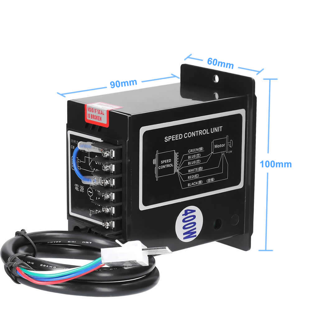 Dimmer 400W AC220V AC Motor 50/60Hz CW CCW Hız Kontrol Hız Ayarı İleri ...